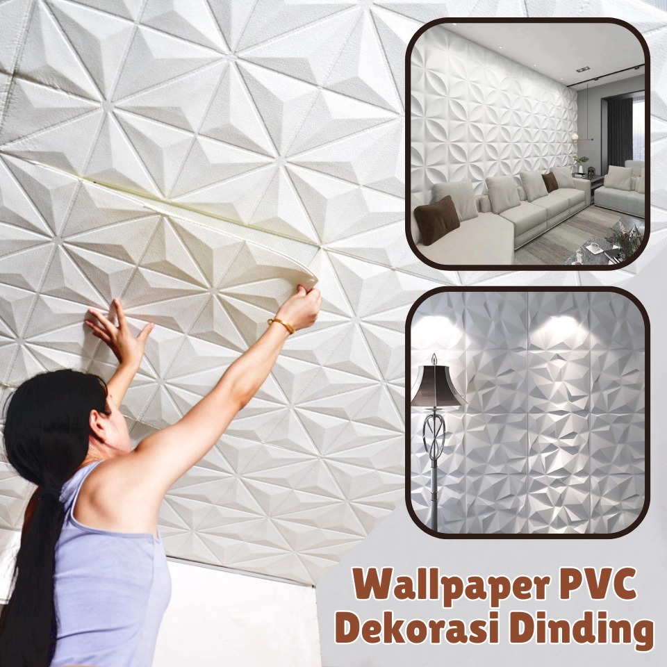 Jual H5430 Wallpanel PVC / Wall Panel PVC 3D / WallPanel 3D Dinding PVC ...