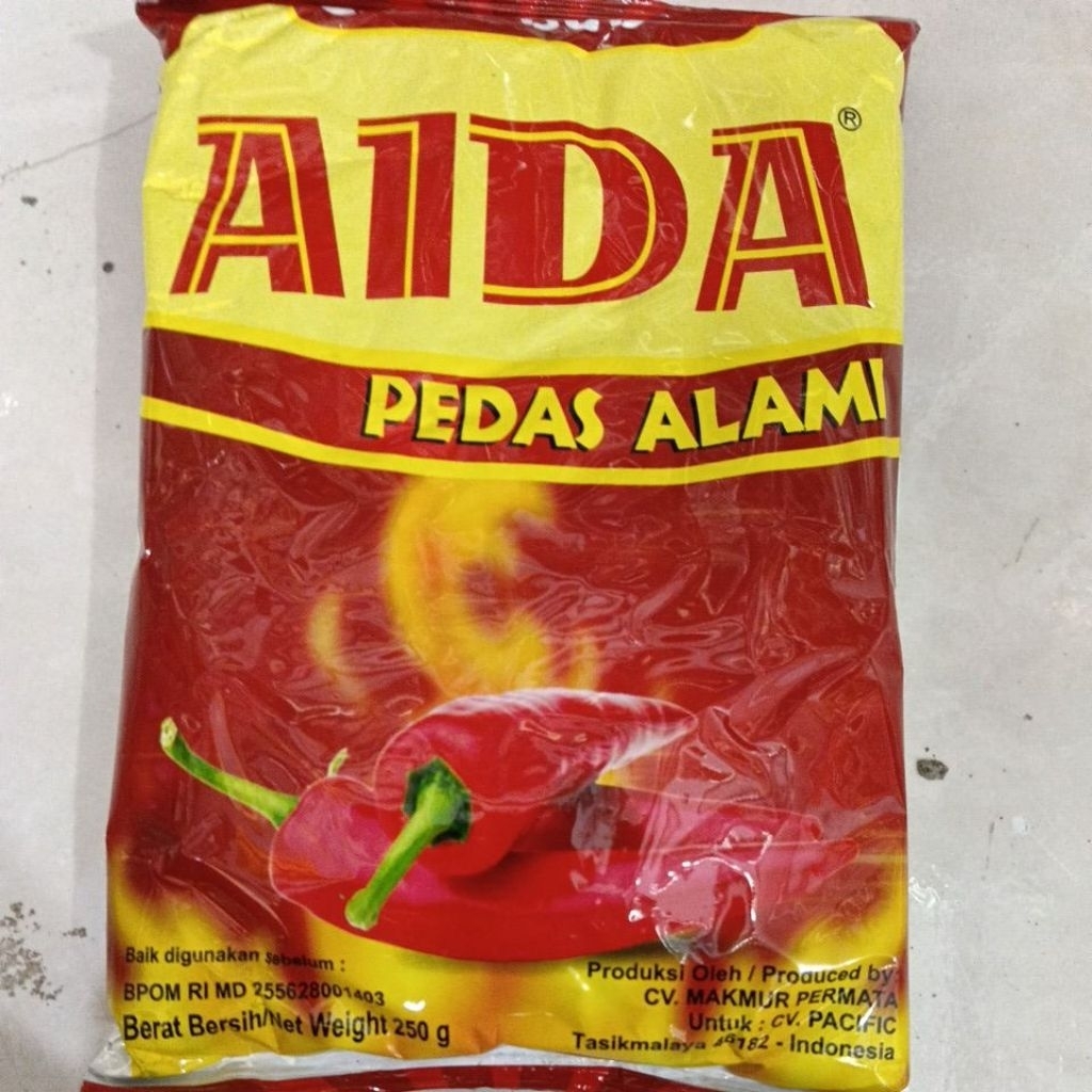 Jual cabe bubuk aida kemasan 250g/500g | Shopee Indonesia