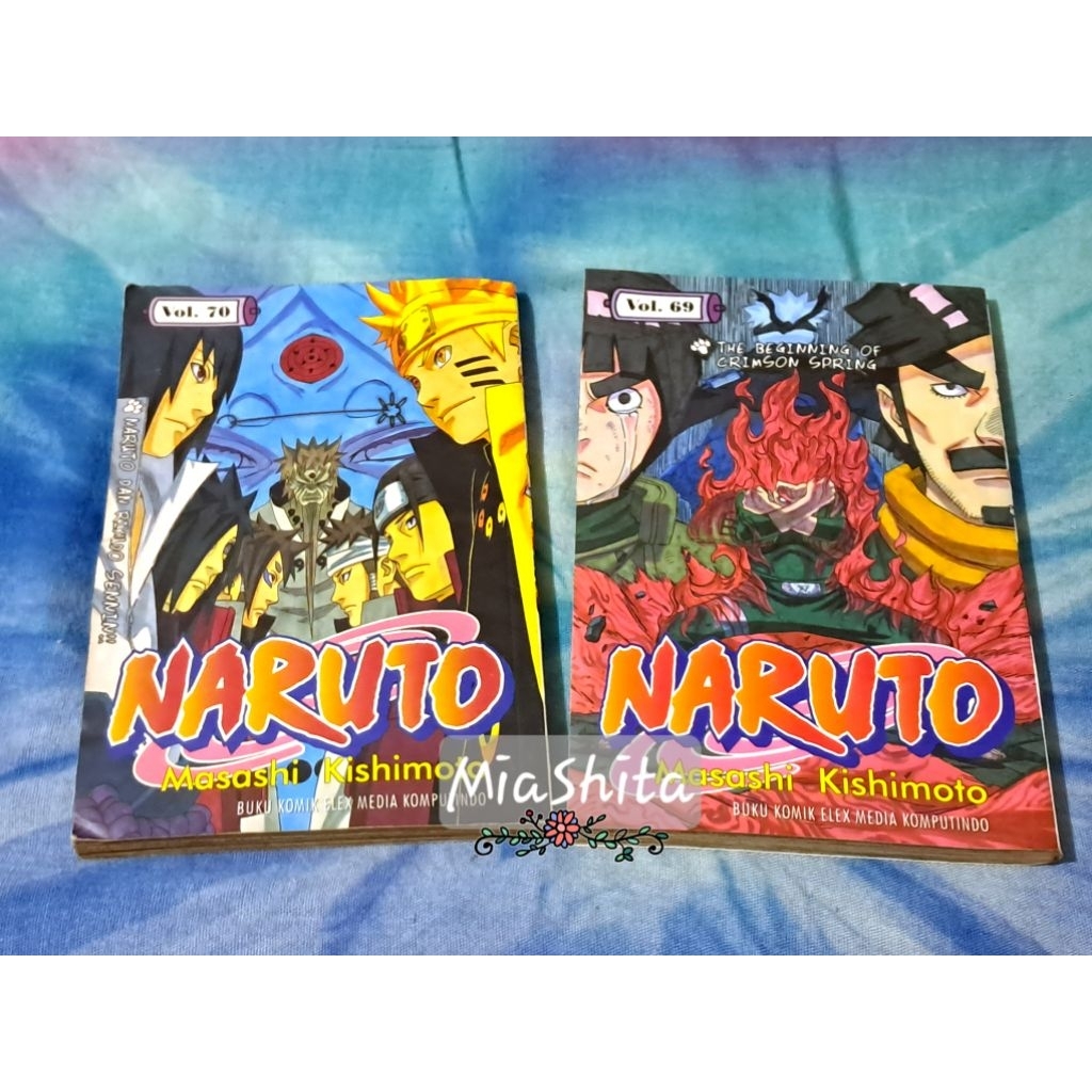 Jual Komik Manga Seri Naruto Vol 21, 69, 70 by Masashi Kishimoto ...