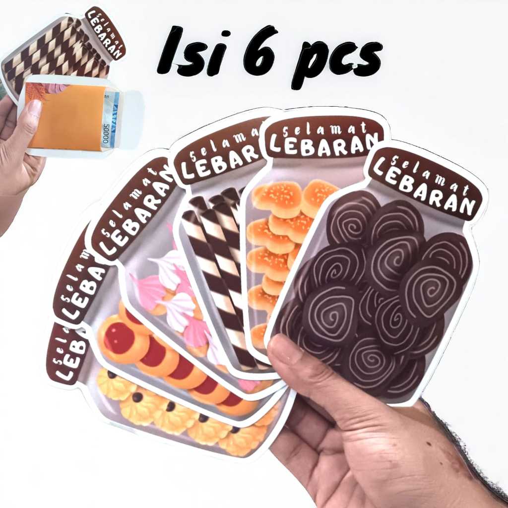 Jual Amplop Karakter Lucu isi 6 Pcs Amplop Toples, Labubu Dan Family ...