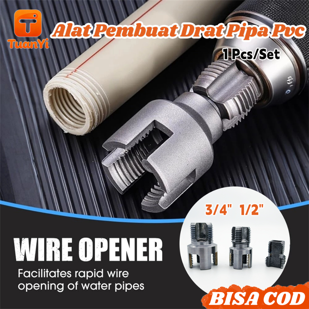 Jual Alat Pembuat Ulir/Drat Pipa Dual Mode 1/2" & 3/4" | Mode Internal ...