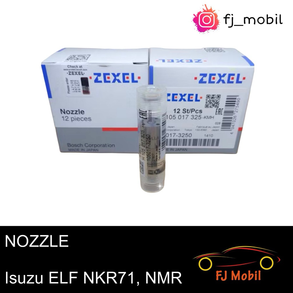 Jual NOZZLE NOZLE NOZEL INJECTION PUMP ISUZU ELF NKR71 NMR | Shopee ...