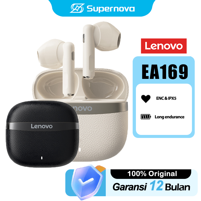 Jual Lenovo Thinkplus EA169 ENC True Wireless TWS Bluetooth Mini ...