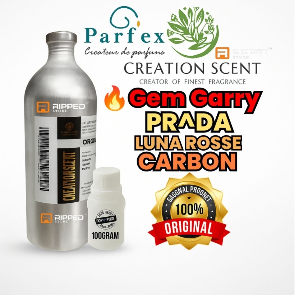 Jual 100ML BIBIT PARFUM MURNI GAM GARRY INSPIRED PR^DA LUNA ROSSA ...