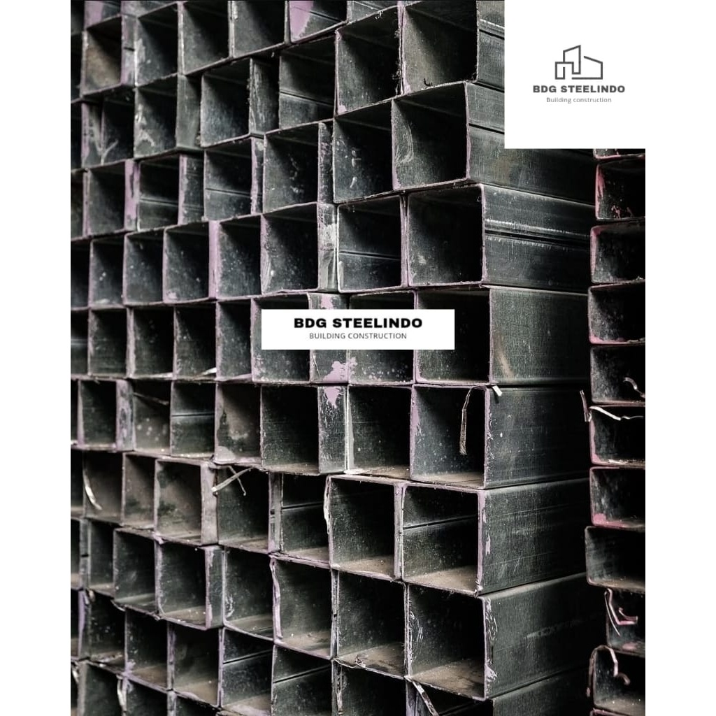 Jual Besi Hollow Galvanis 10x10 FULL / Holo Galv 100x100 Pipa Kotak 100 ...