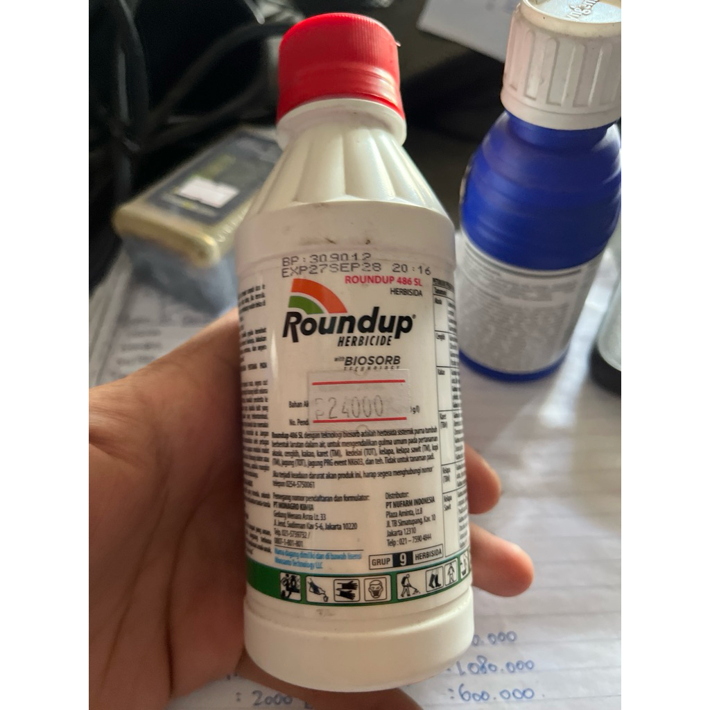 Jual Roundup 486 SL – Herbisida Pembasmi Gulma (100ml) | Shopee Indonesia