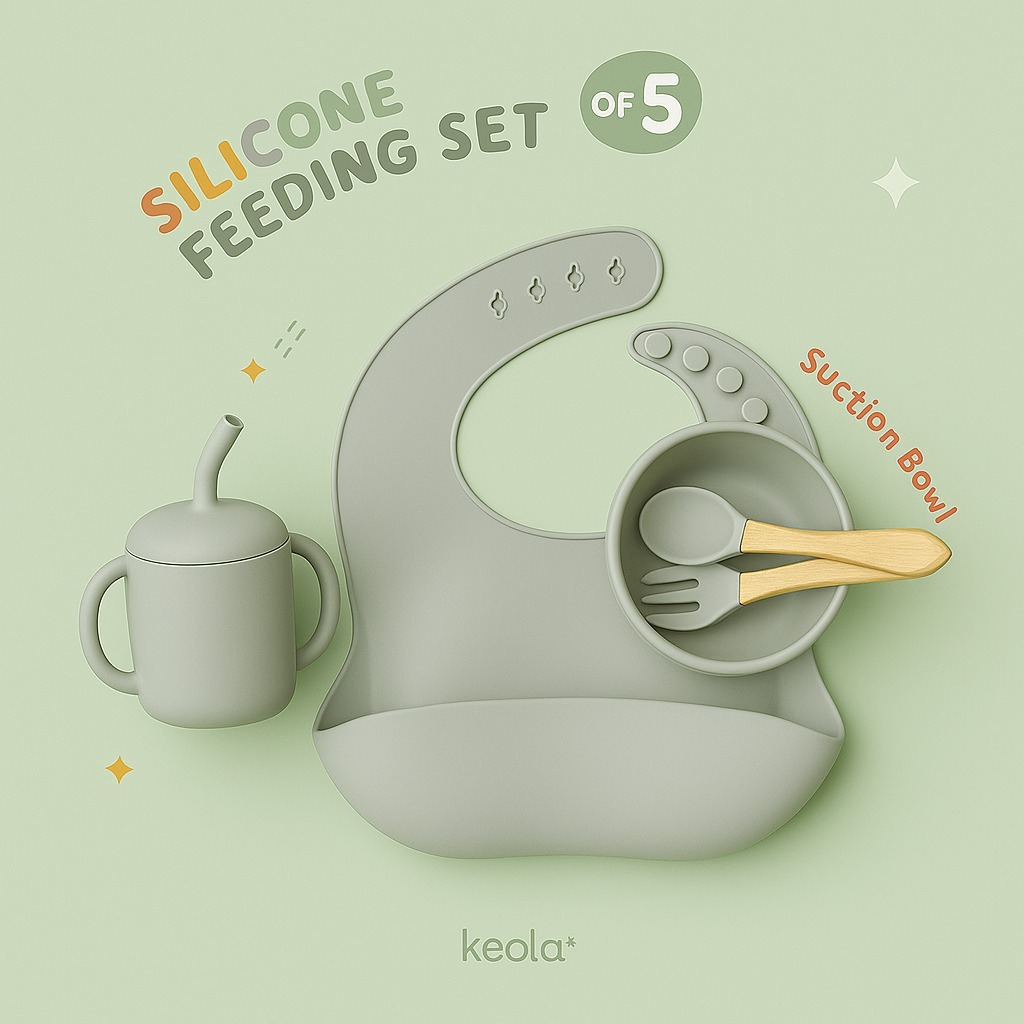 Jual CB - Keola 5PCS FREE BOX Set Premium Silicone Gift Set / Hampers ...