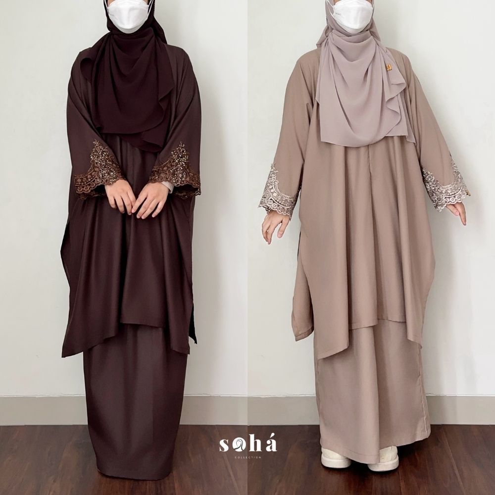 Jual Izeeya Kurung Set By SOHA | Shopee Indonesia