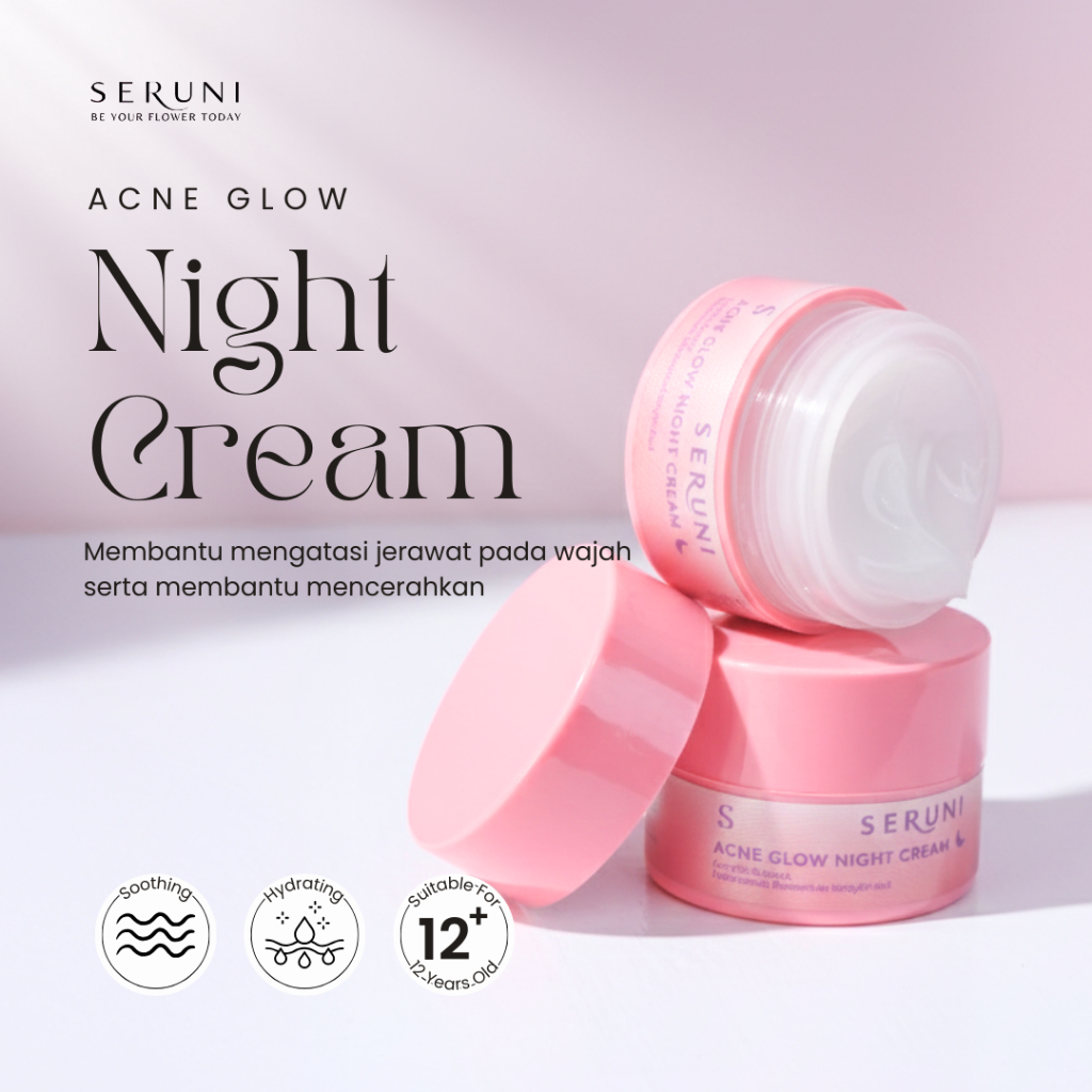 Jual Seruni – Acne Night Cream – Membantu Mengurangi Minyak Berlebih ...