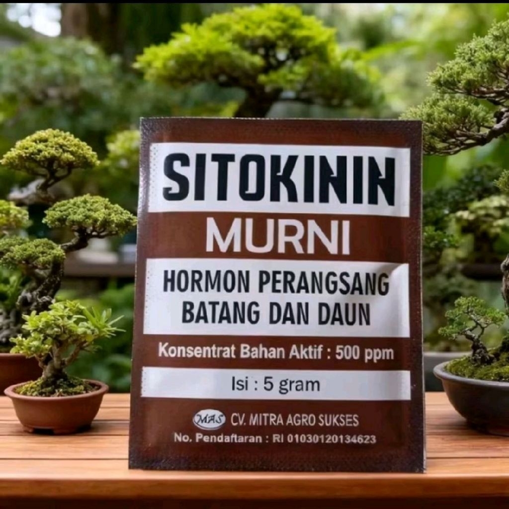Jual Sitokin Hormon Tanaman Murni 500 ppm 5 gram Perangsang Batang dan ...