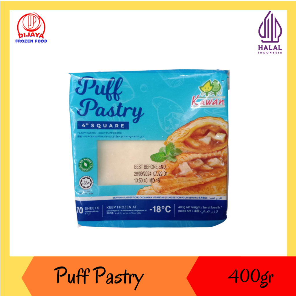 Jual Puff Pastry Kawan isi 10 - Puff Pastry 400gr | Shopee Indonesia