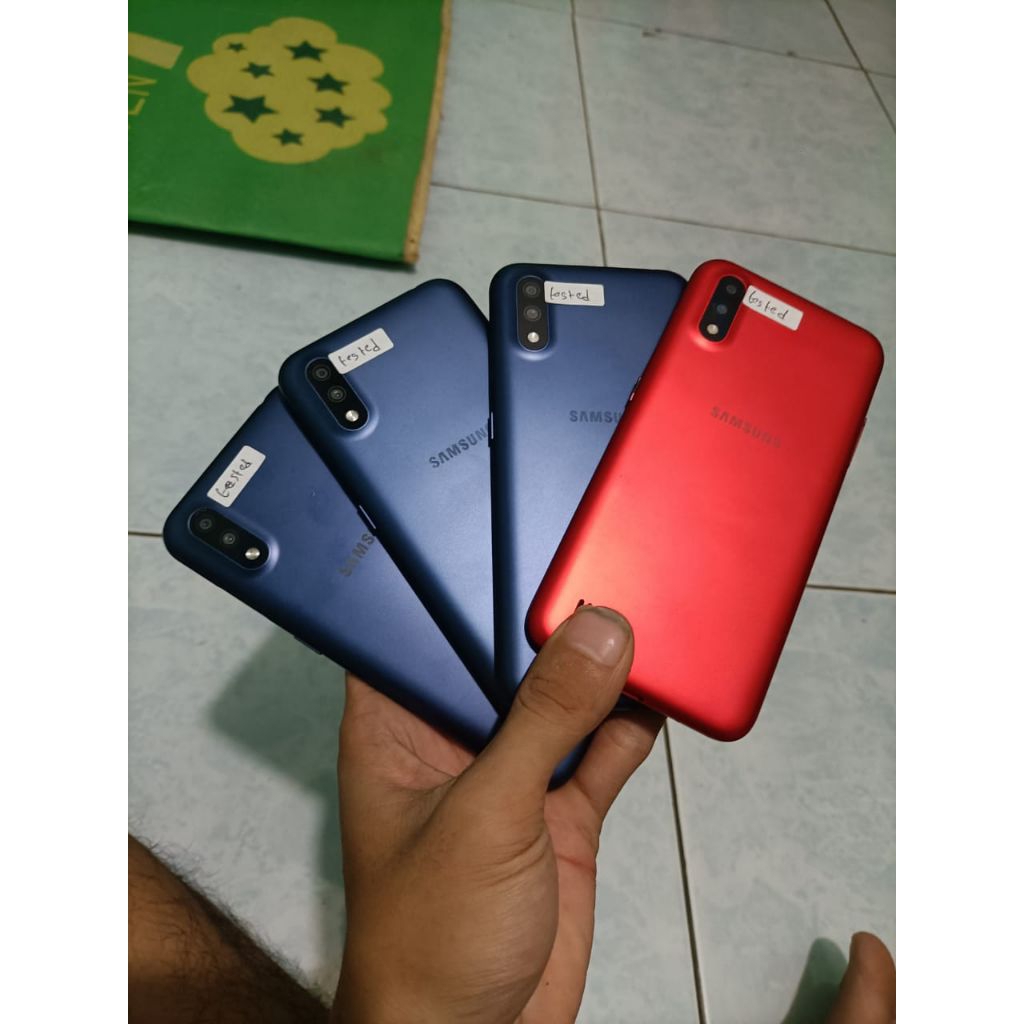 Jual Samsung A01 SECOND LIKE NEW jaringan 4G Android 10 ke atas siap ...