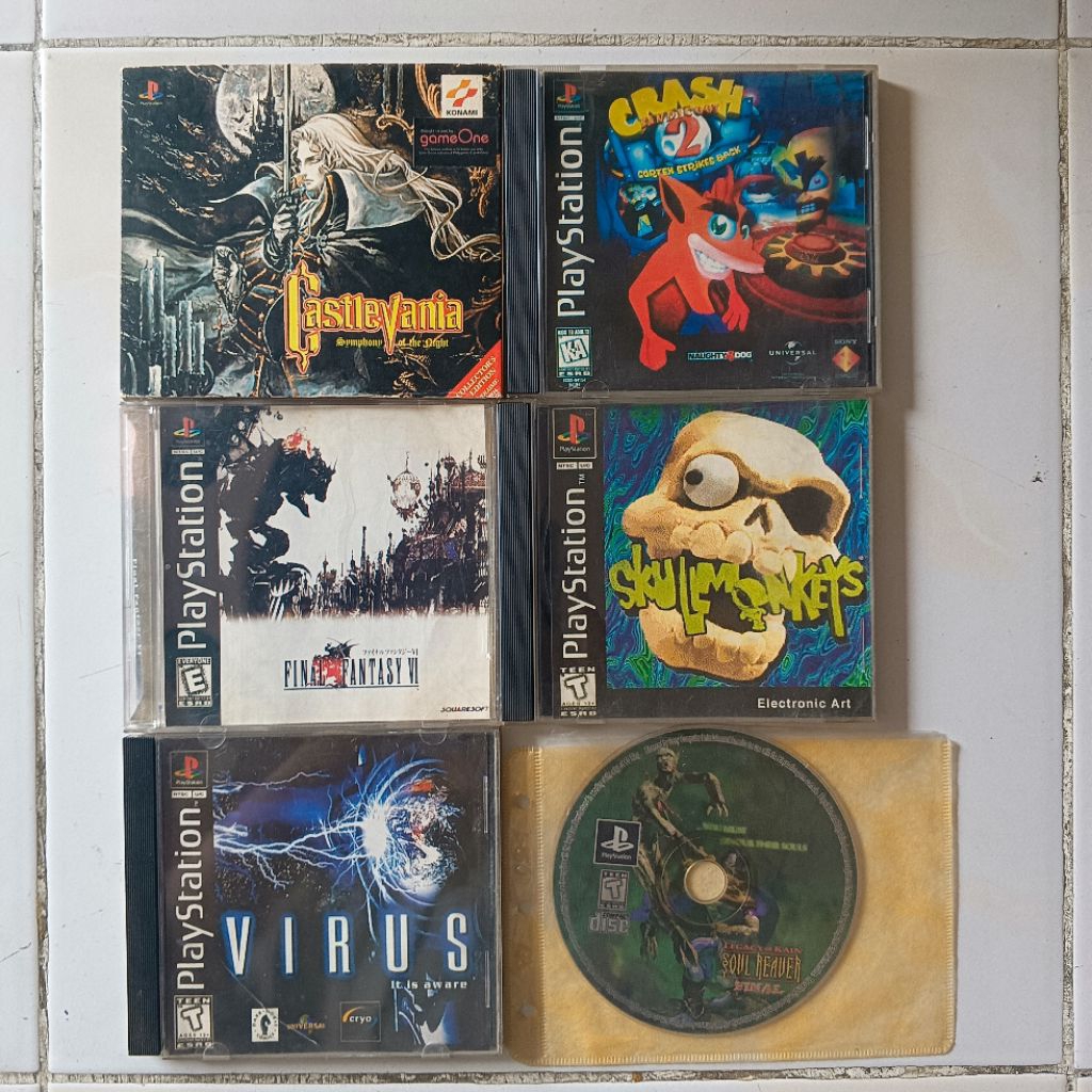 Jual CD GAME KOPAB PLAYSTATION PS CASTLEVANIA SYMPHONY OF THE NIGHT ...