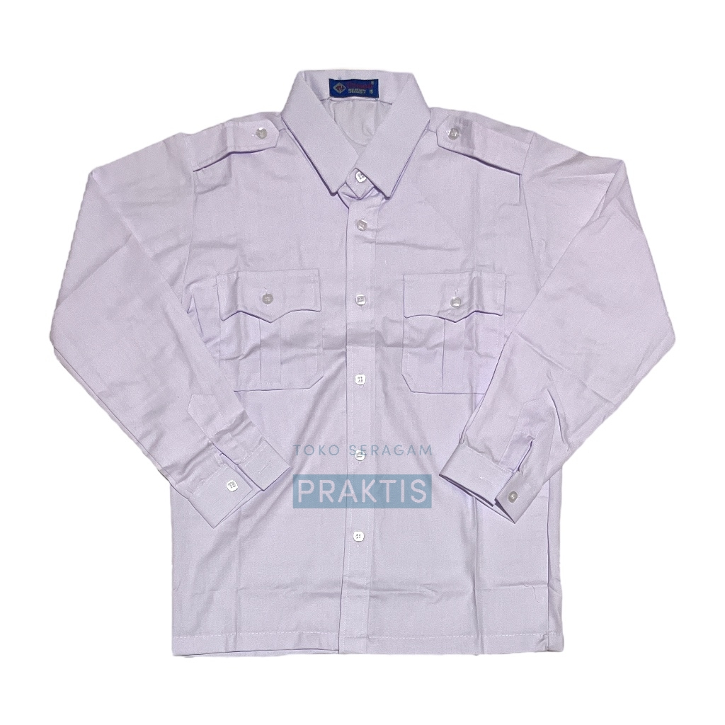 Jual Baju Seragam Sekolah Paskibra Pengibar Bendera PDU Lengan Panjang ...