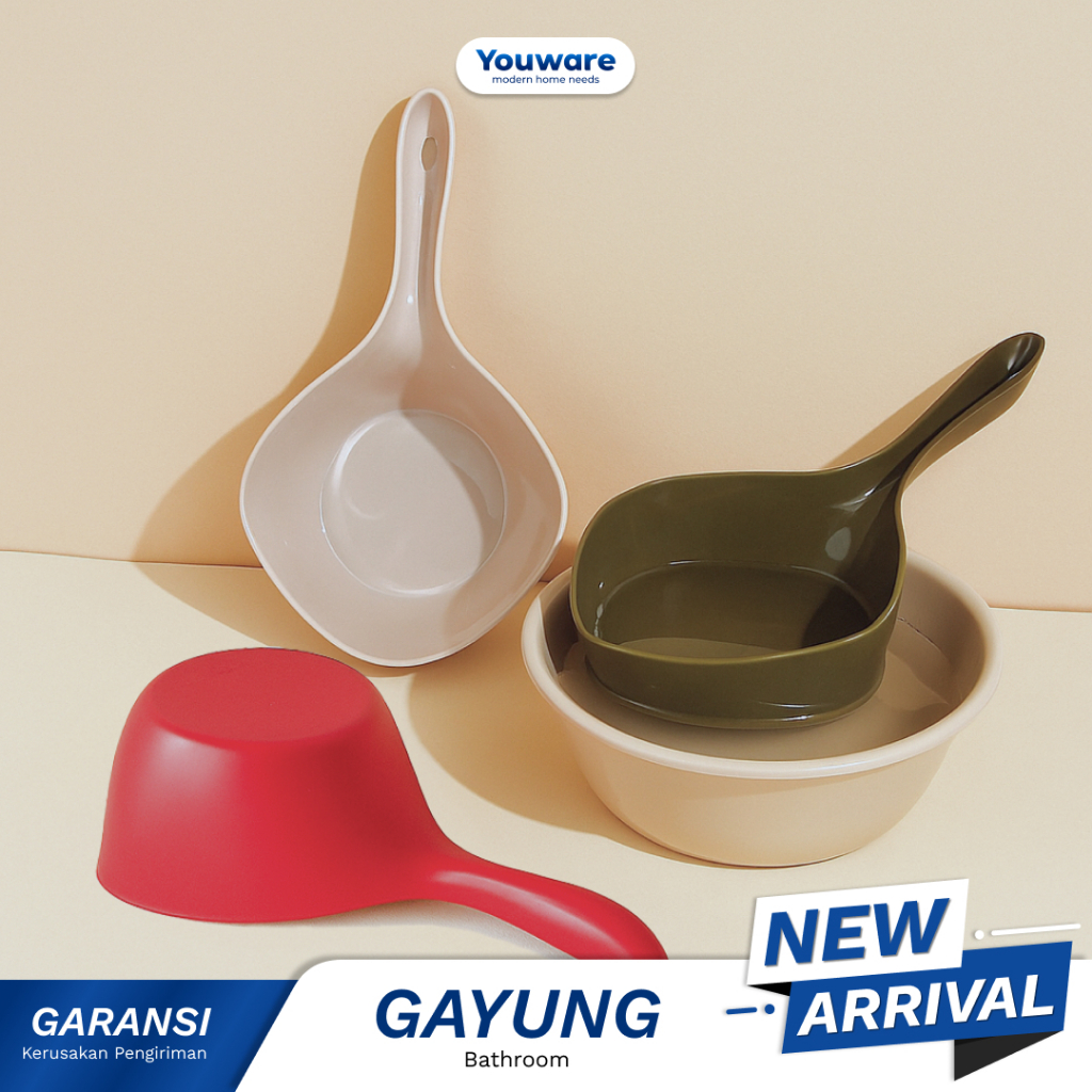 Jual [GAYUNG MURAH ISI 5] Youware - Canna Gayung Mandi Aesthetic Anti ...