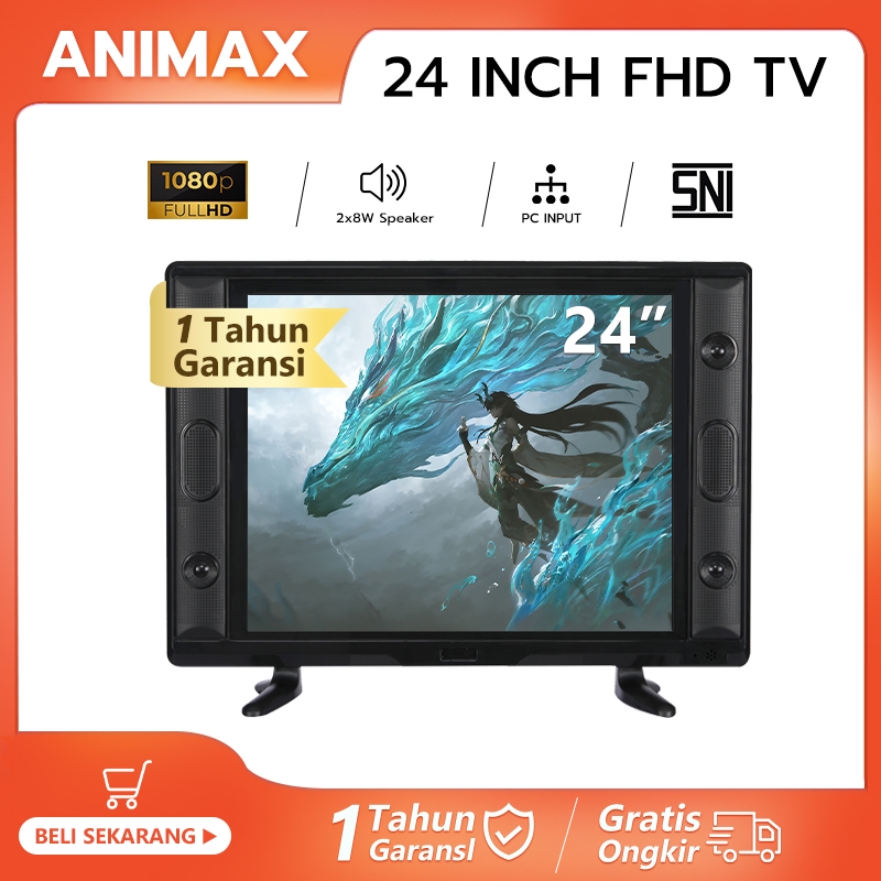 Jual Animax Digital TV LED 24 Inch TV LED Murah 21/22/24/25 inch ...