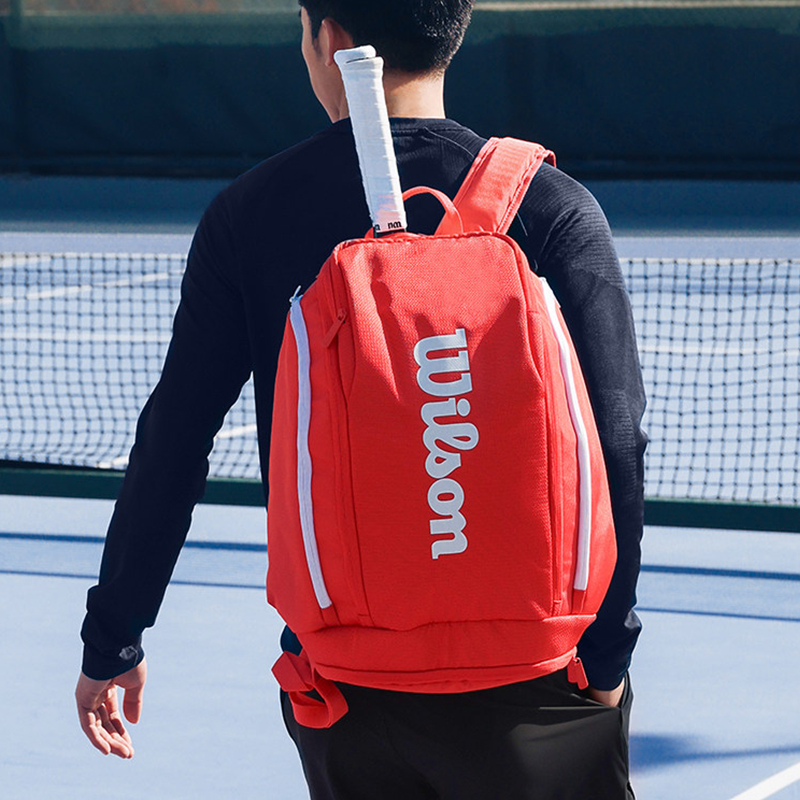 Jual Wilson Super Tour Red Backpacks Tennis Bags WR8036901001 | Shopee ...