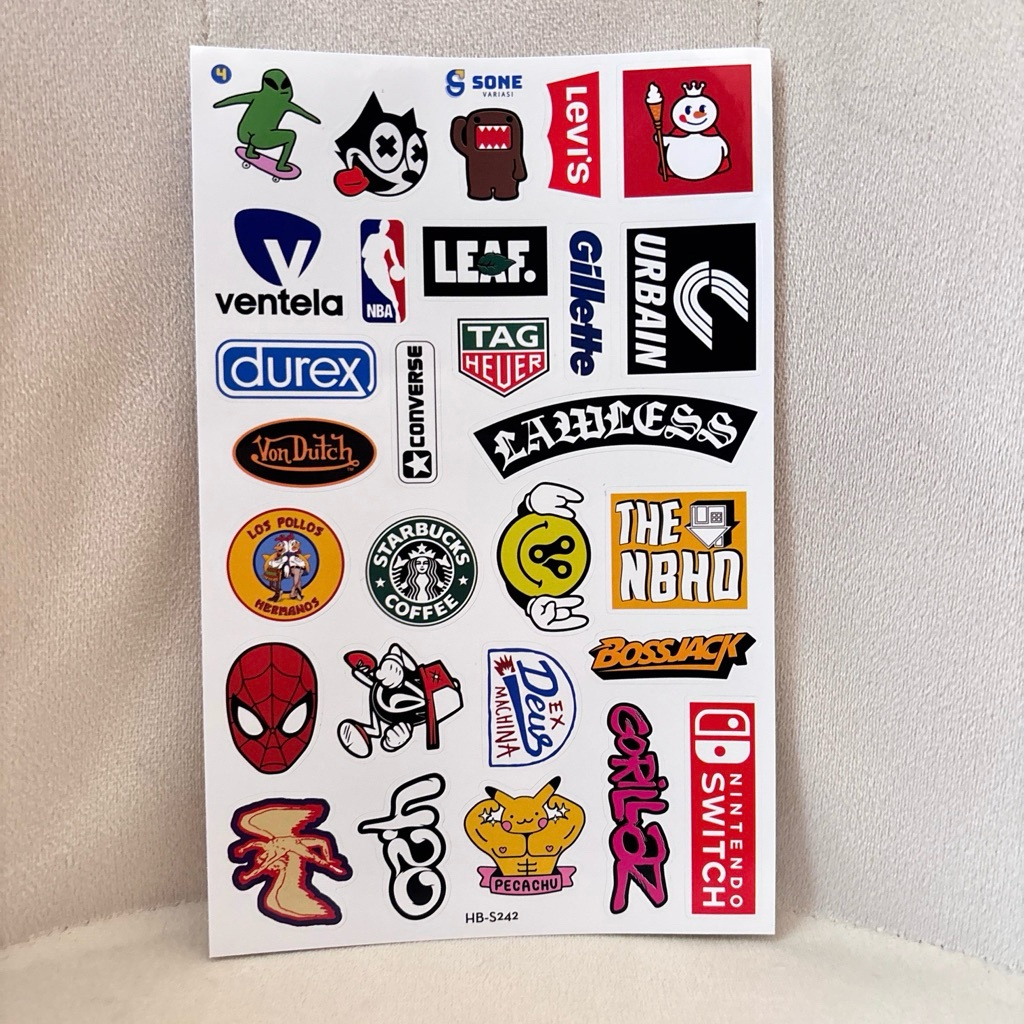 Jual Sticker Pack HYPEBEAST Aesthetic [V1] Premium Vinyl Waterproof ...