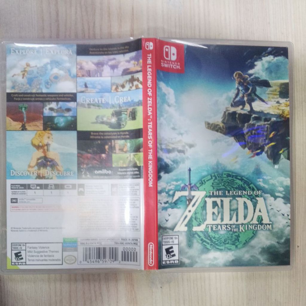 Jual Kaset Nintendo Switch The Legend Of Zelda Tears Of The Kingdom ...