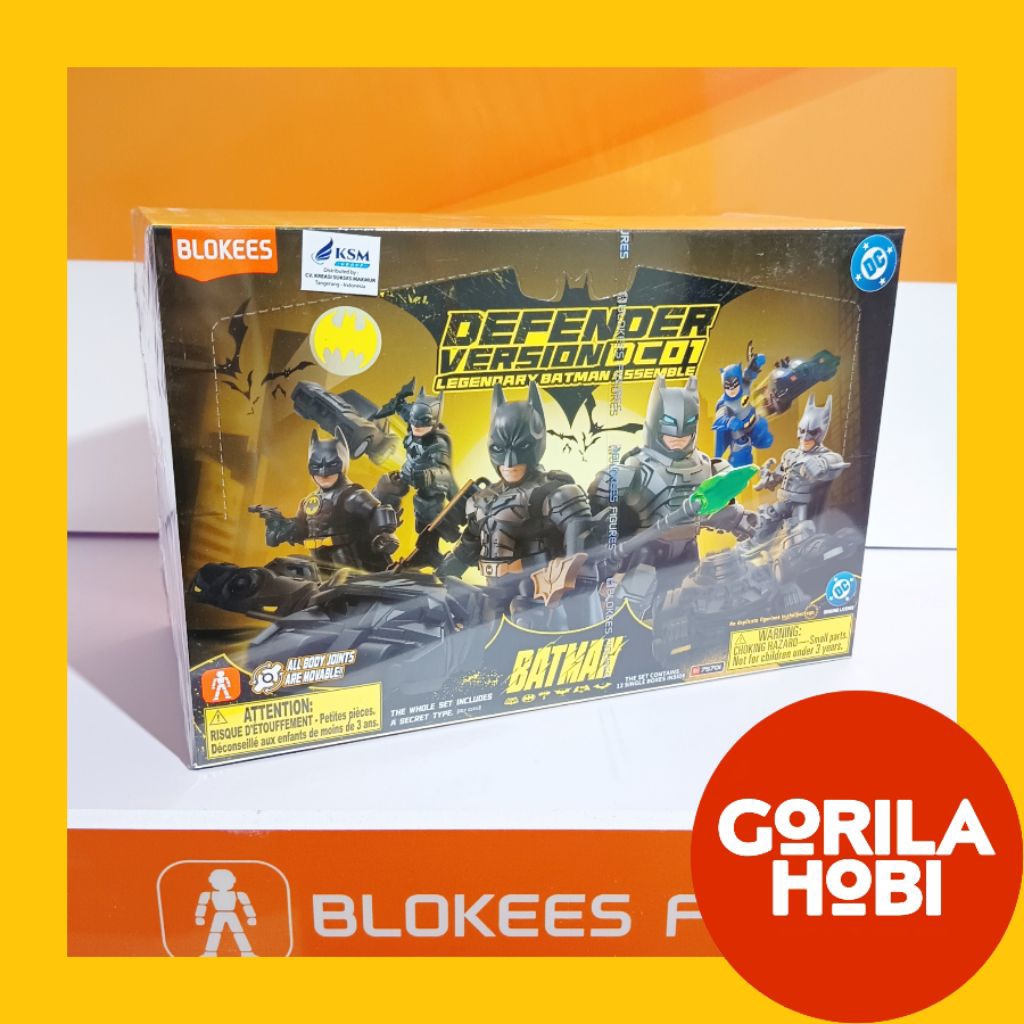 Jual BLOKEES Batman Defender Version 01 DV01 Set Model Kit Blind Box ...