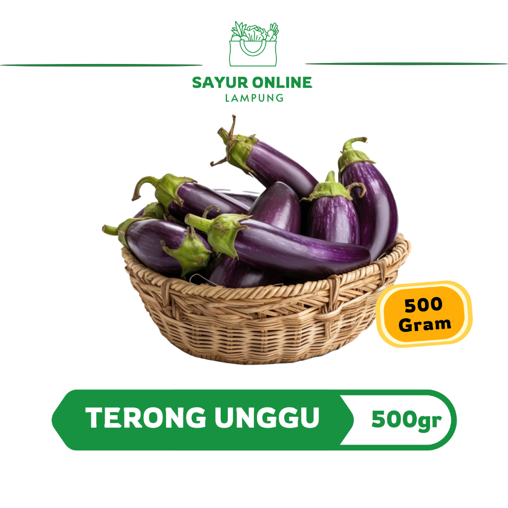 Jual Terong Unggu 500gr -sayur online Lampung | Shopee Indonesia