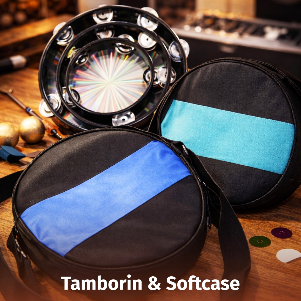 Jual Tamborin 10 Inch Hologram Double LT-210 Kecrekan Tambourine ...