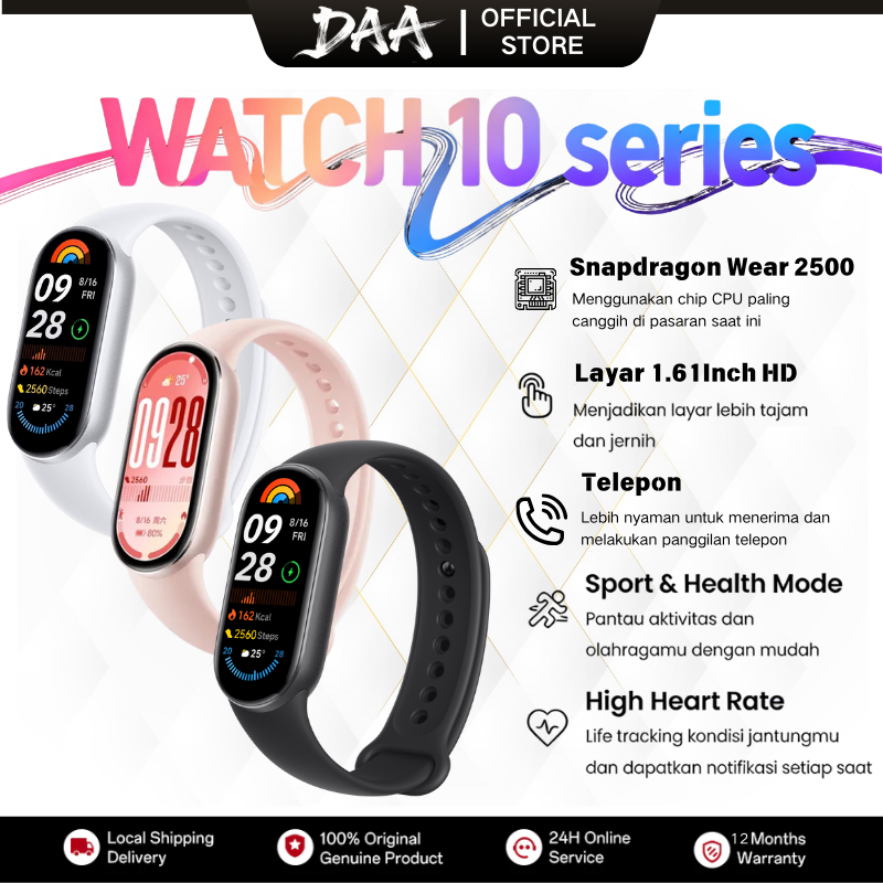 Jual DAA M8/M10 SmartWatch band Bluetooth Call smartwatch Play Music ...