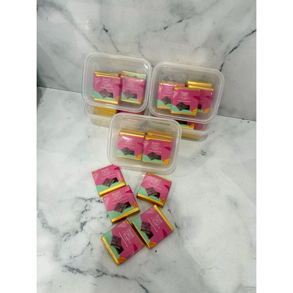 Jual coklat dubai mini caramela asli madina isi 5pcs | Shopee Indonesia