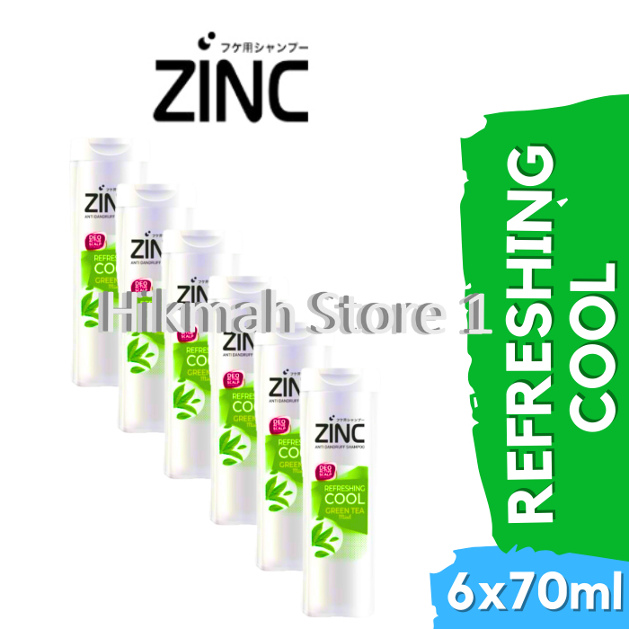 Jual 6 Pcs Zinc anti dandruff shampo botol 70ml | Shopee Indonesia