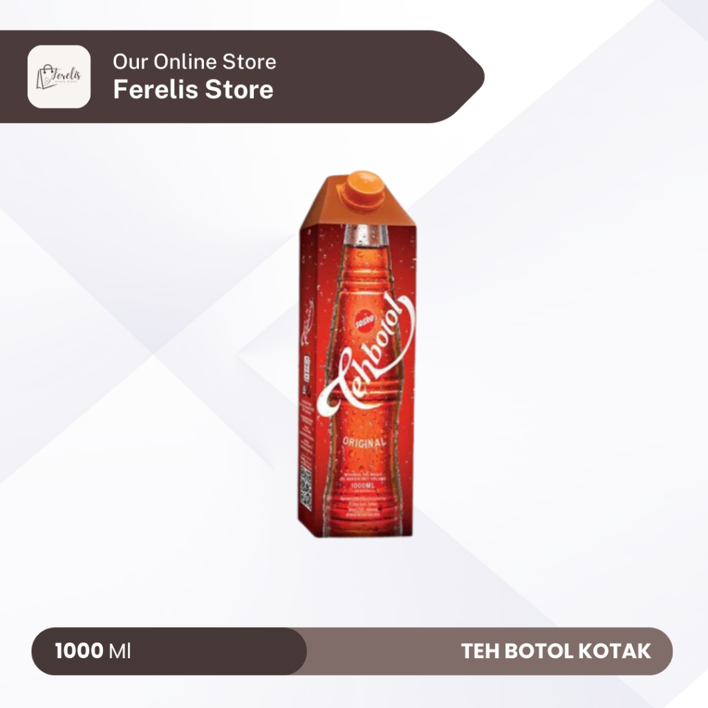 Jual Teh Botol Kotak 1L - [Satuan] | Shopee Indonesia