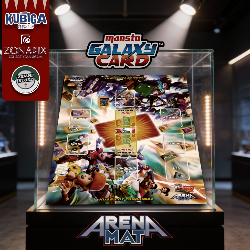 Jual Monsta Galaxy Card Arena Mat / Arena Mat Boboiboy | Shopee Indonesia