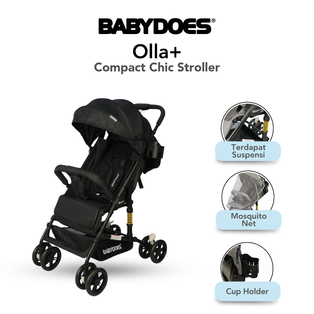 Jual BABYDOES OLLA+ Stroller | Shopee Indonesia