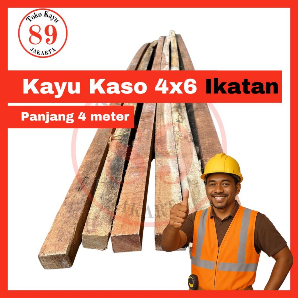 Jual Kayu Kaso 4x6 Ikatan Proyek / Kaso Bekisting / Usuk kecil Murah ...