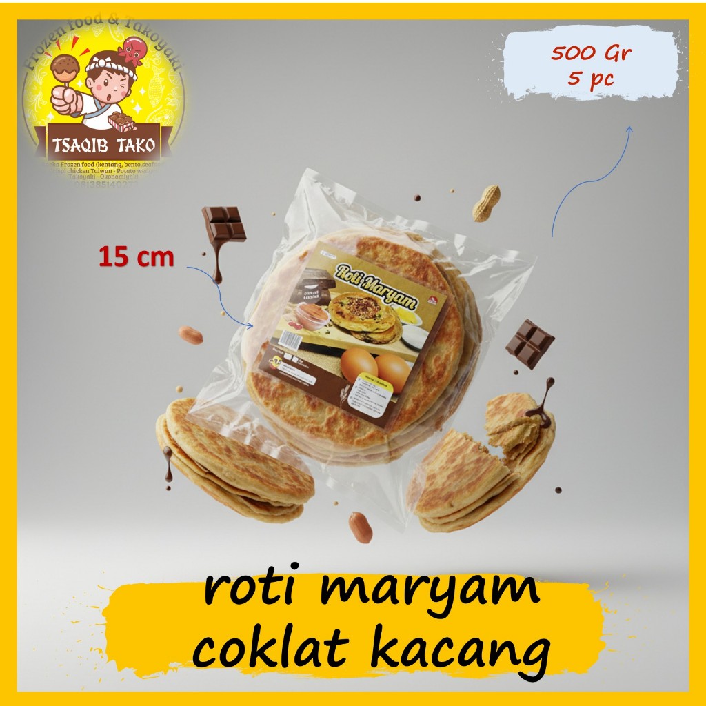 Jual PROMO Roti Maryam / Roti Canai Crispy jumbo 15 cm | Shopee Indonesia