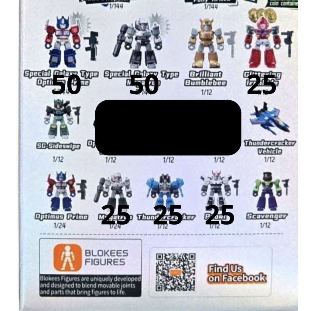 Jual blokees secret transformers gdv dan biasa | Shopee Indonesia