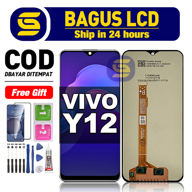 Jual LCD VIVO Y12 Fullset hp layar Touchscreen untuk Glass Touch Screen ...