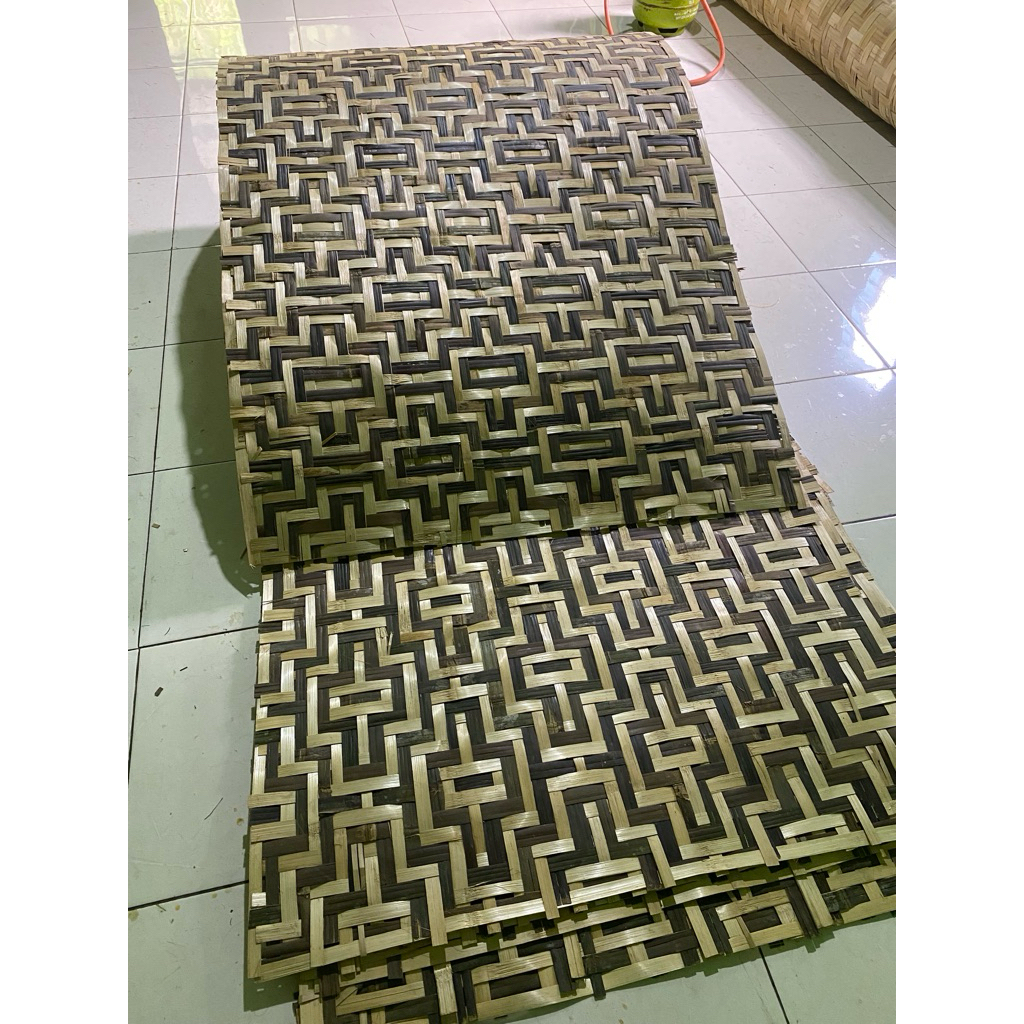 Jual anyaman bambu/bilik bambu rekues ukuran/gedeg/tabag | Shopee Indonesia