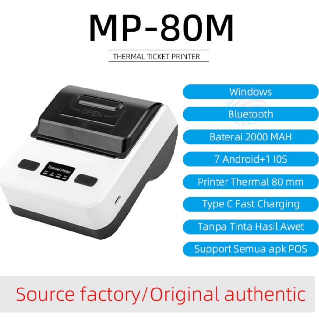 Jual Printer Thermal mp80m ukuran kertas 80mm | Shopee Indonesia
