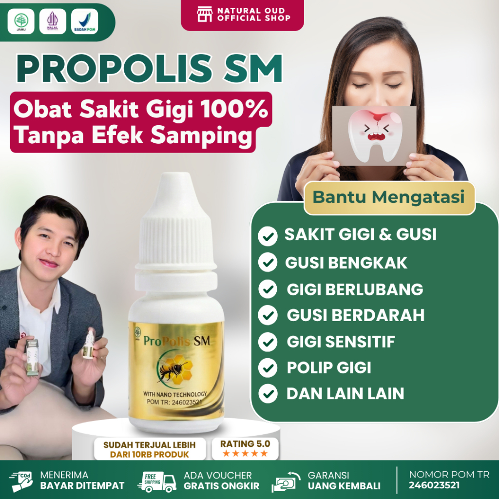 Jual Propolis Sm Brazil Original Obat Sakit Gigi Berlubang Sakit Gusi ...