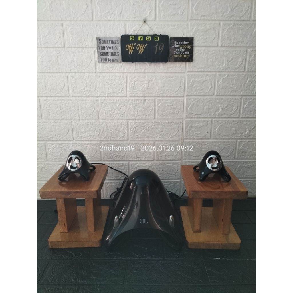 Jual Speaker aktif multimedia JBL Creature III BEKAS / SECOND | Shopee ...