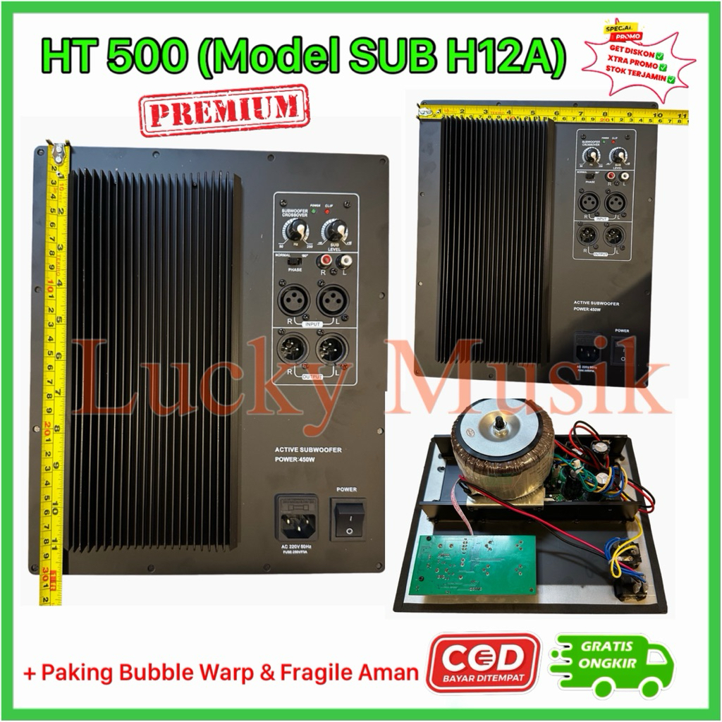 Jual Power kit subwoofer Class D HT 300 HT 500 Original power kit aktif ...