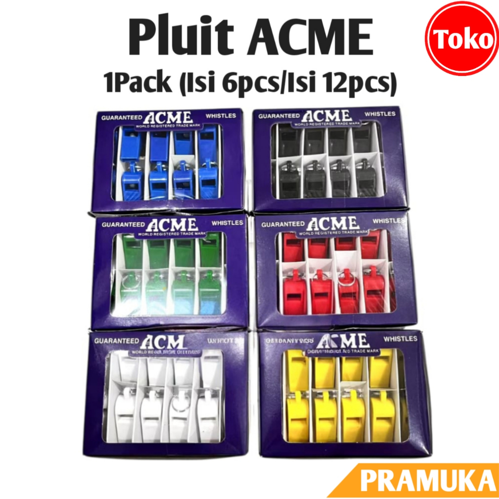 Jual 1Lusin Peluit Pramuka / Pluit ACME / Pluit Pramuka / Pluit Wasit ...