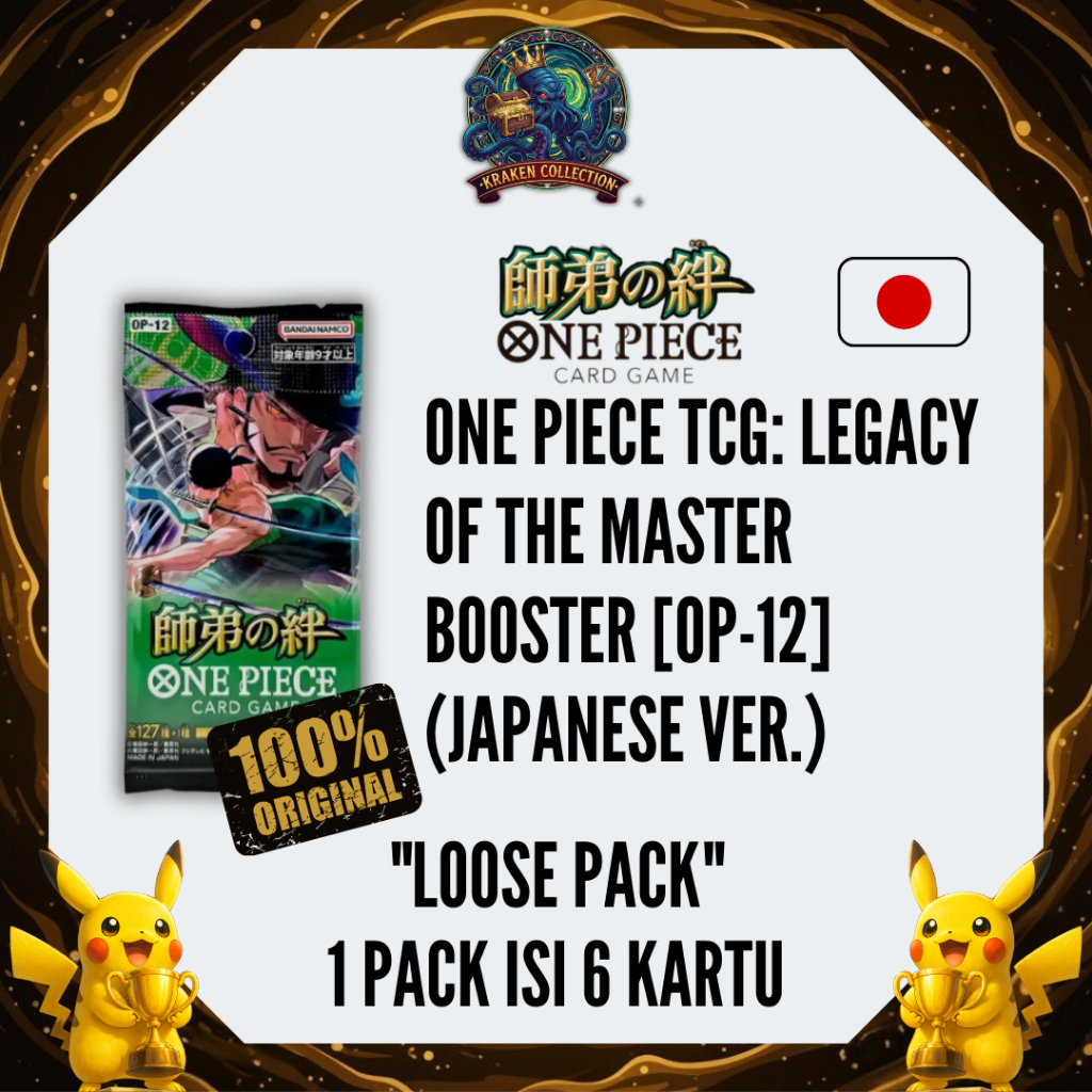 Jual Kartu One Piece Card Game TCG Booster Pack OP12 Booster Pack ...