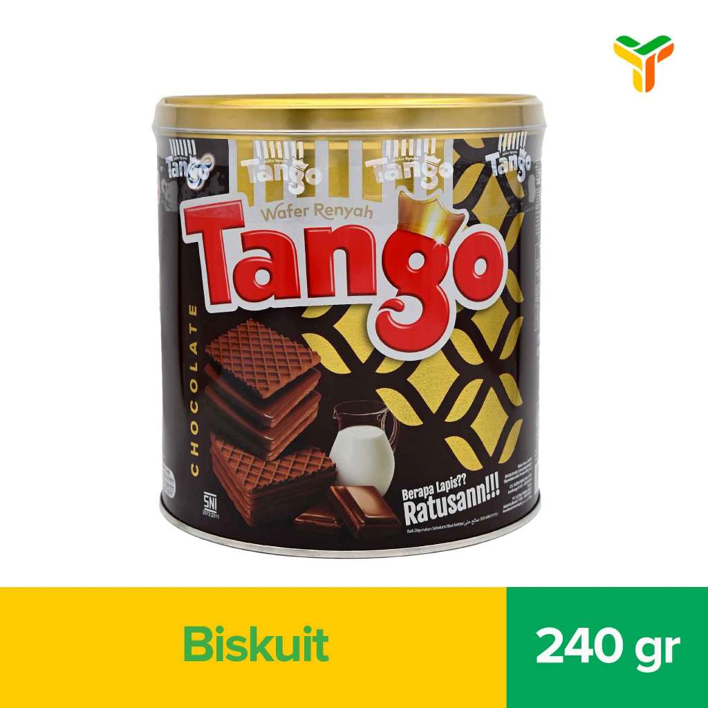 Jual Tango Wafer Chocolate 240 Gram | Shopee Indonesia