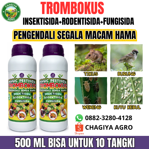Jual Trombokus Magic Pestisida Insektisida Rodentisida Pengendali Hama ...
