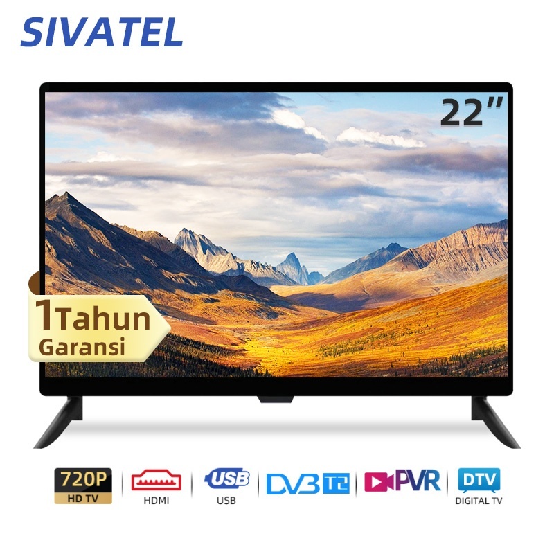 Jual Sivatel TV LED Digital 22 inch HD Ready Televisi Murah Promo ...