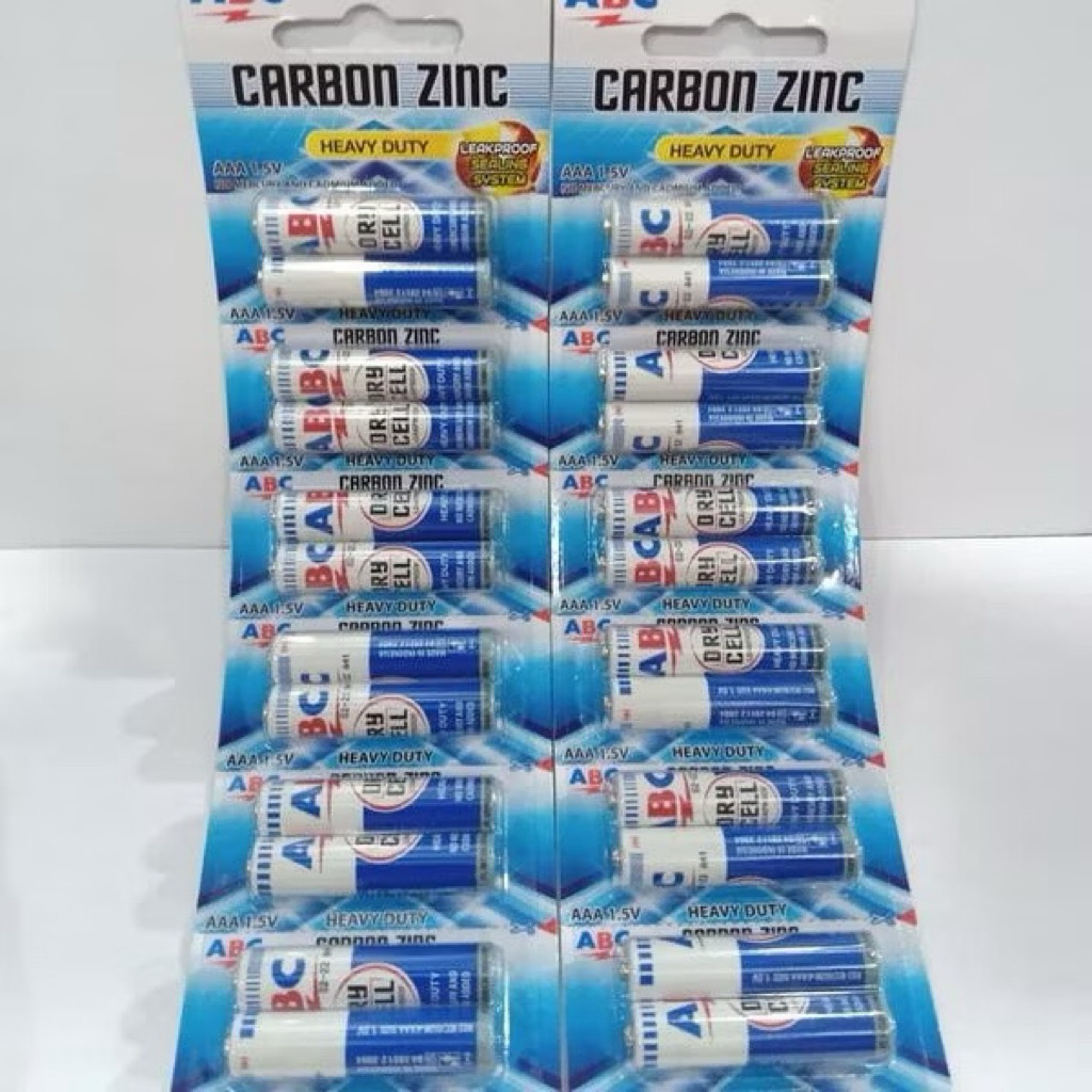 Jual [ PER RENTENG ] ABC Baterai AAA A3 Biru R03 | ABC Batu Batere ...