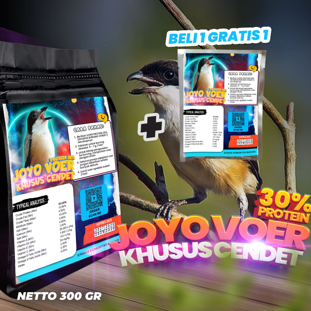 Jual MAKANAN BURUNG CENDET | VOER BURUNG CENDET | VOER HARIAN | VOER ...