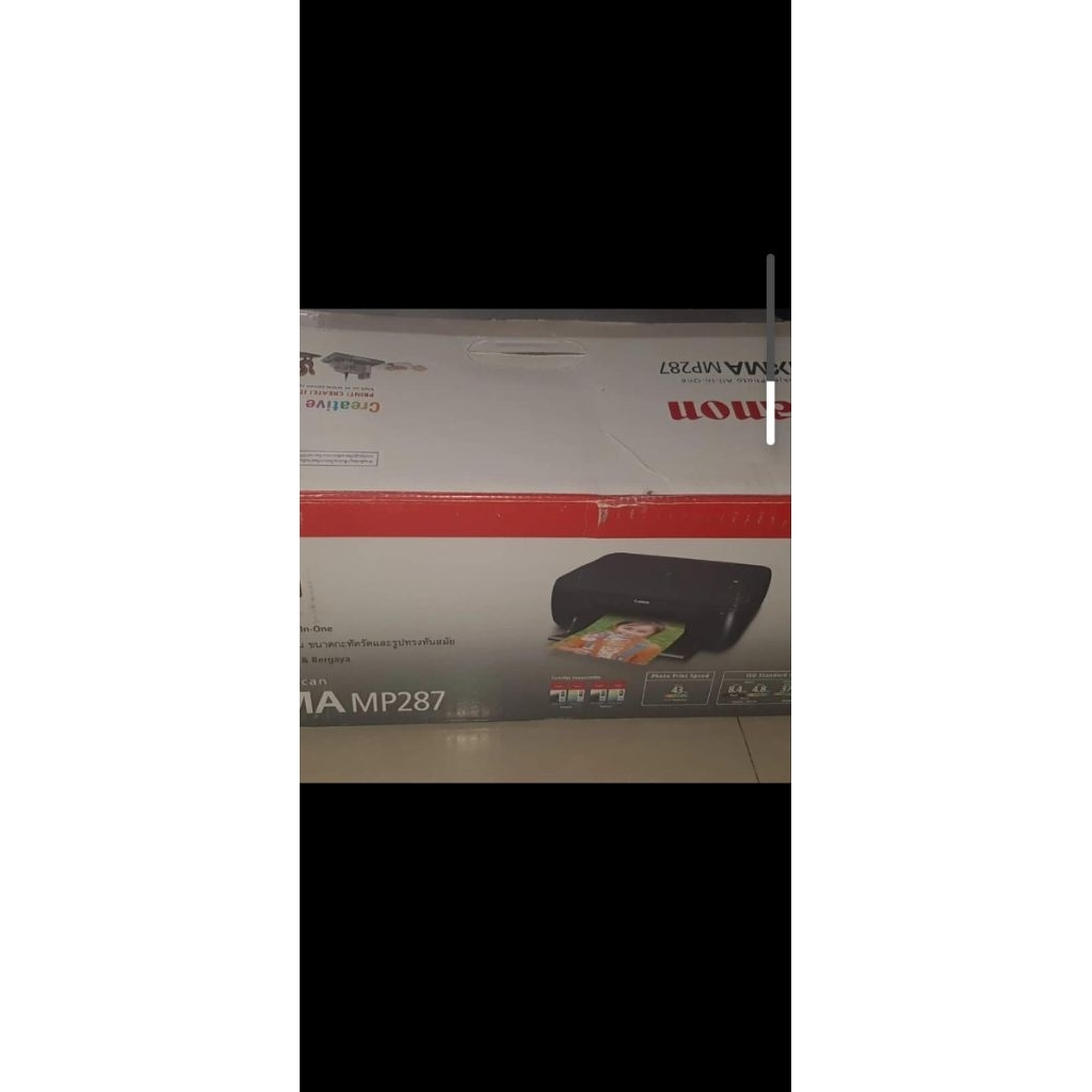 Jual printer canon MP287 model infus | Shopee Indonesia