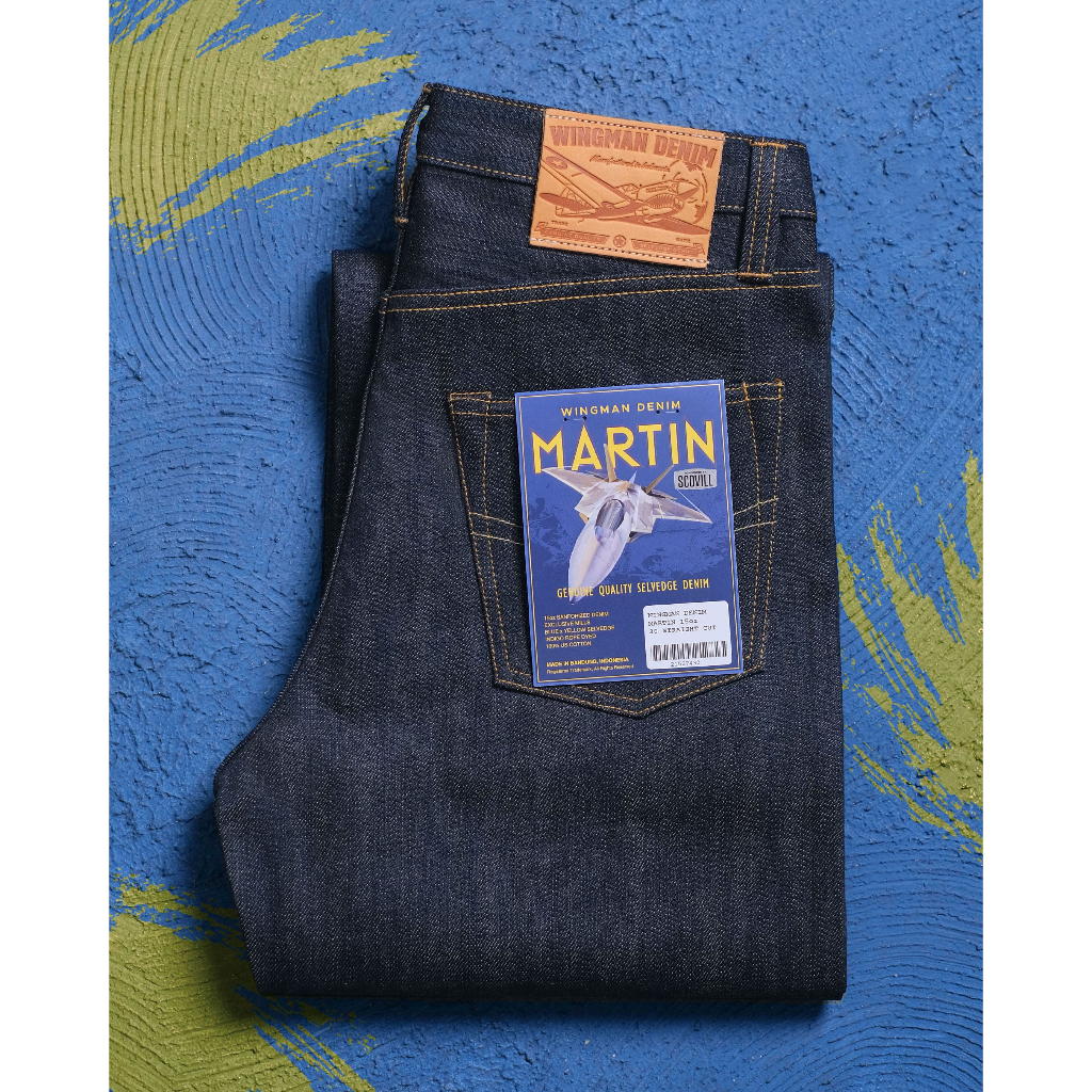 Jual WINGMAN DENIM - MARTIN 15oz | Shopee Indonesia
